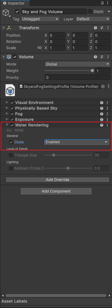 Unity中HDRP下的水系统_unity hdrp水系统-CSDN博客